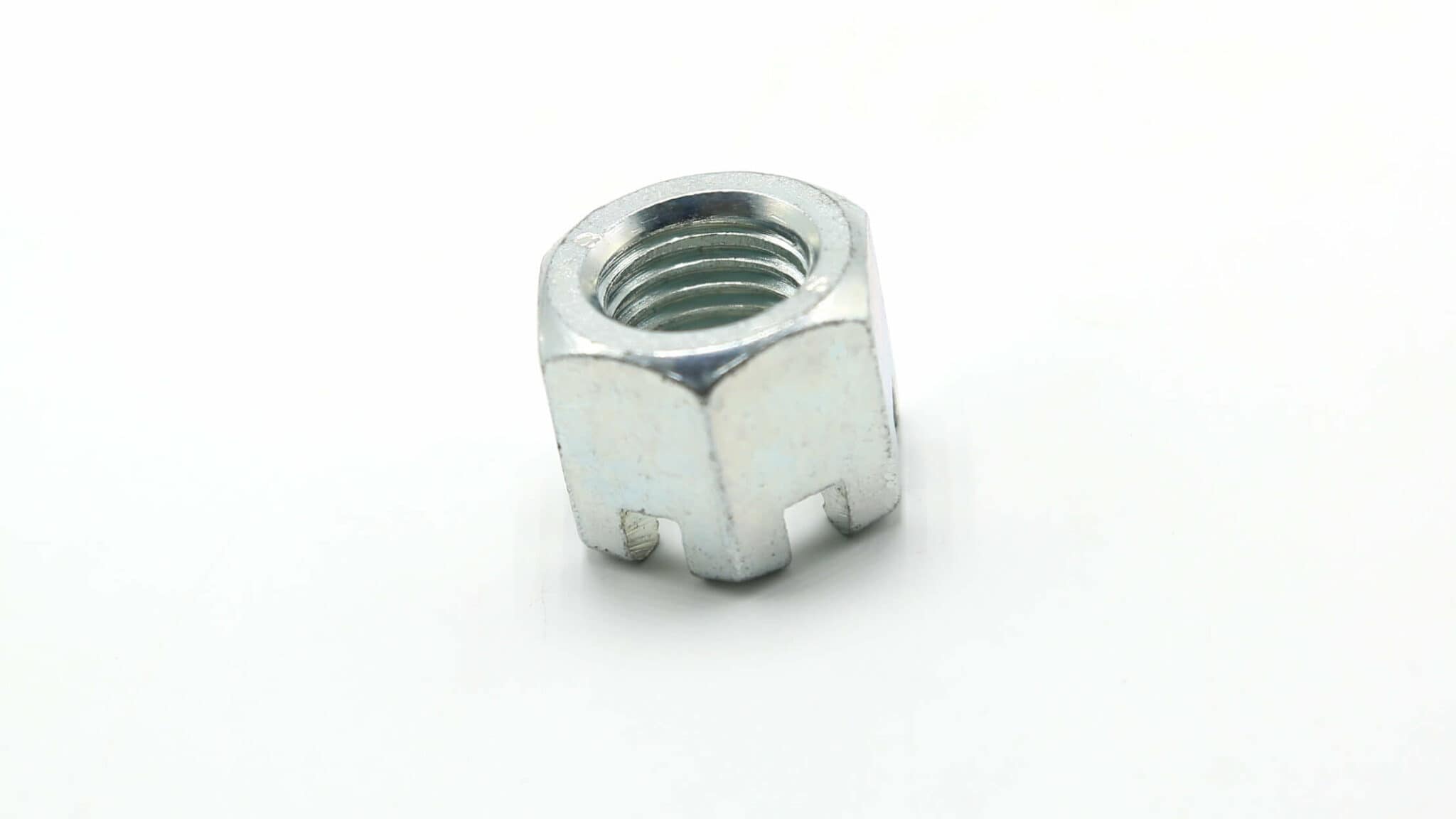 Low Carbon Steel Hex Slotted Castle Nut - Oukailuo