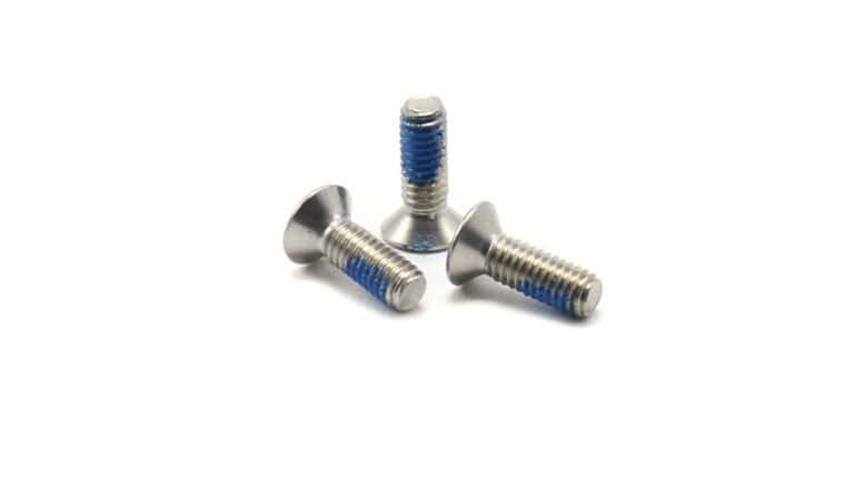 Hex Drive Flat Lock Taper Head Screw with Nylok