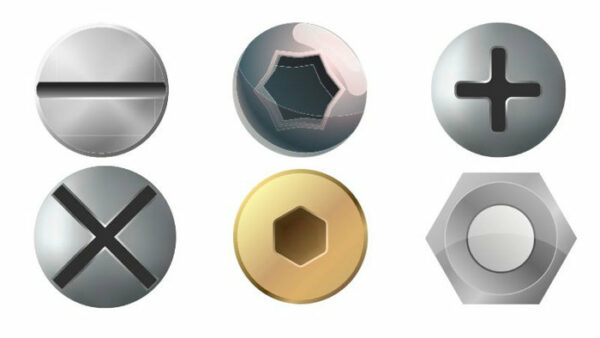 Noms des têtes de vis : Votre guide pour les identifier facilement ...